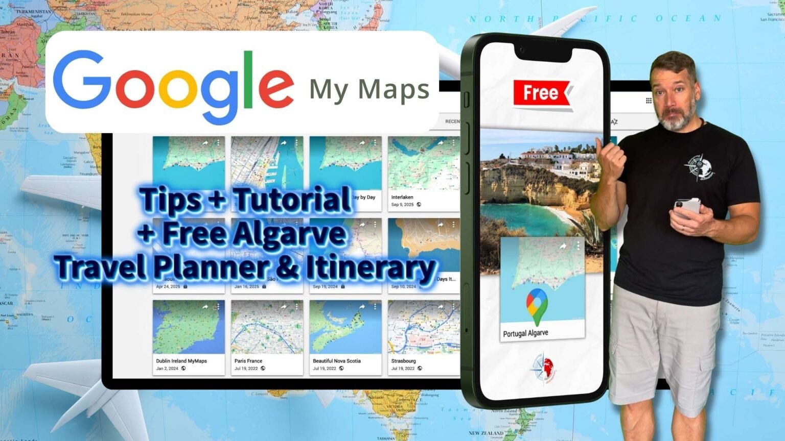 How to Create a Travel Itinerary with Google My Maps & ChatGPT | Plus ...